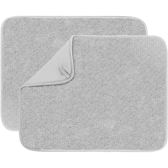 Kitchen | Dish Drying Mat Microfiber Dish Drying Pad 2 Pack Large ...